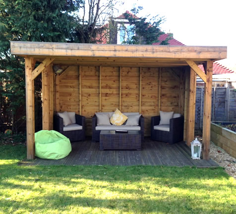 Bespoke Timber Garden Buildings from ALDA Landscapes