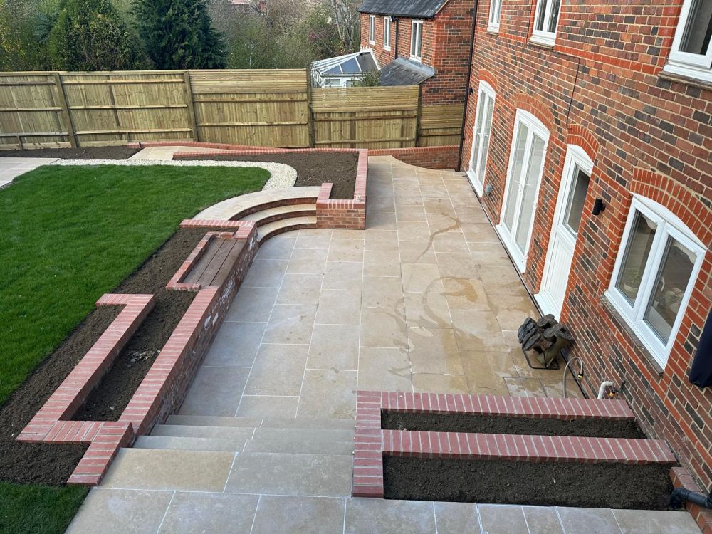 Beautiful Solutions for a Multi-Level Garden in East Garston - ALDA ...